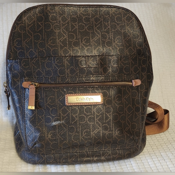 Calvin Klein | Bags | Calvin Klein Signature Backpack | Poshmark